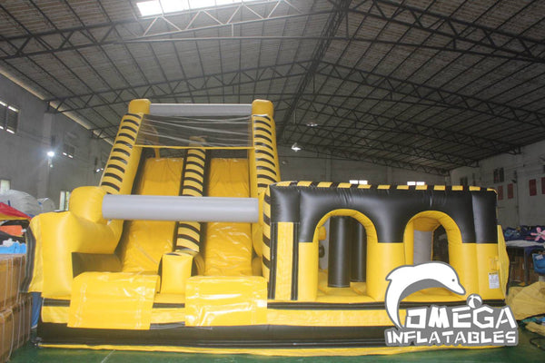 Omega Inflatables Factory - Knight Castle Medieval Obstacle Course