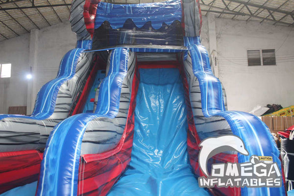 15FT Ocean Battle Inflatable Water Slide Buy Commercial Water Slide ...