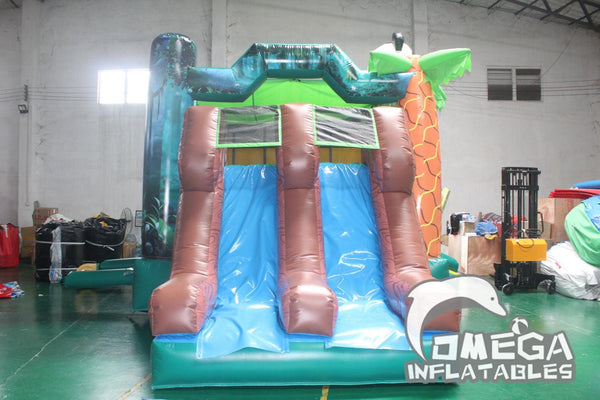 Omega Inflatables Factory - Panda Themed Inflatable Combo