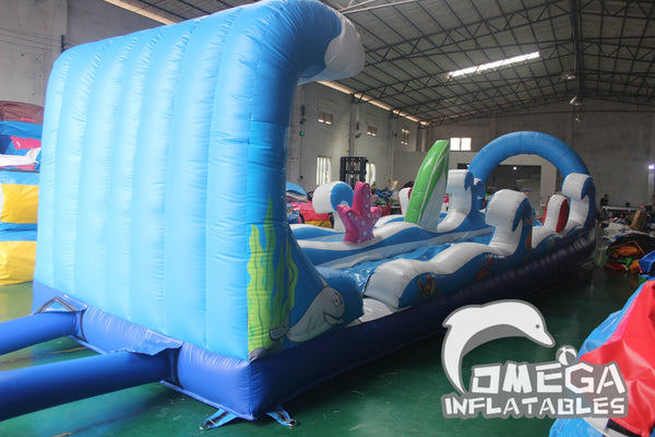Omega Inflatables Factory - Surf the Wave Slip N Slide