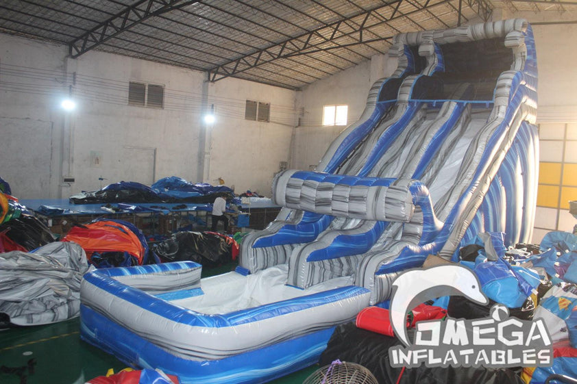 Omega Inflatables Factory - Tidal Wave Inflatable Water Slide