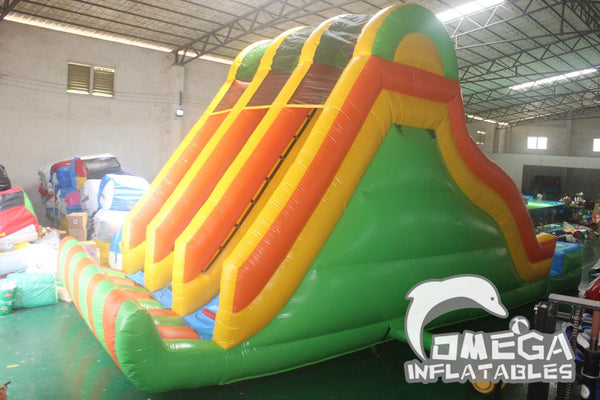 Omega Inflatables Factory - 18FT Triple Lane Water Slide