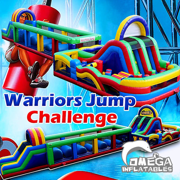Omega Inflatables Factory - Danger Zone Obstacle Course Commercial ...