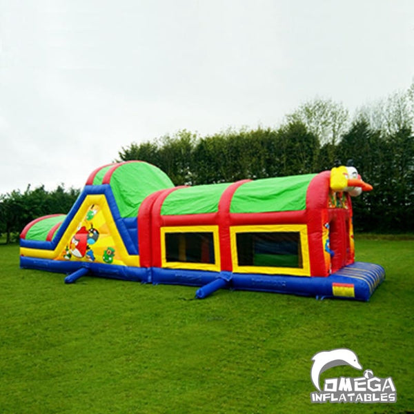 Omega Inflatables Factory - Angry Birds Obstacle Course