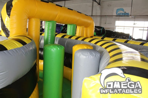 Omega Inflatables Factory - Atomic Rush Inflatable Obstacle Course ...