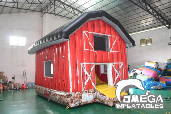 Omega Inflatables Factory - Barn House Bouncer