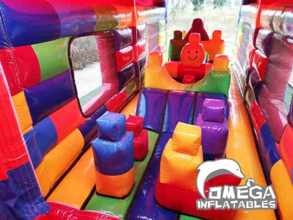 Omega Inflatables Factory - Building Block Obstacle Course