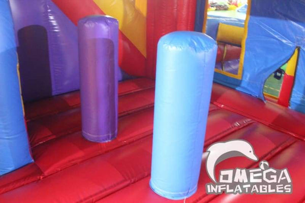 Omega Inflatables Factory - Carnival Wet Dry Combo