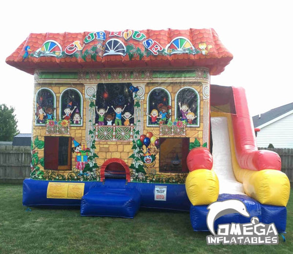 Omega Inflatables Factory - Clubhouse Inflatable Combo