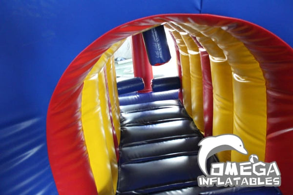Dash N Splash Wet Dry Inflatable Obstacle Course | Omega Inflatables ...