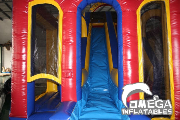 Dash N Splash Wet Dry Inflatable Obstacle Course | Omega Inflatables ...