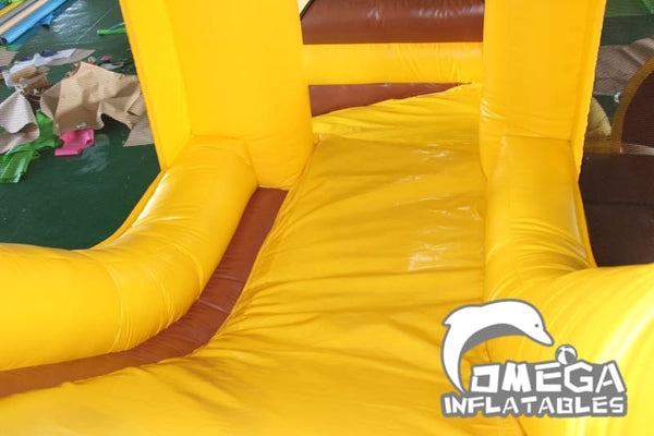 Omega Inflatables Factory - Digger/Miner Themed Jumping Castle
