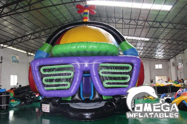 Omega Inflatables Factory - DJ Dance Party Disco Dome Bounce House For Sale