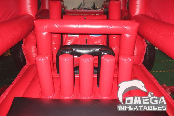 Omega Inflatables Factory - Fire Truck Obstacle Course
