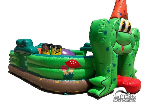 Omega Inflatables Factory - Frog Land Toddler Jumper