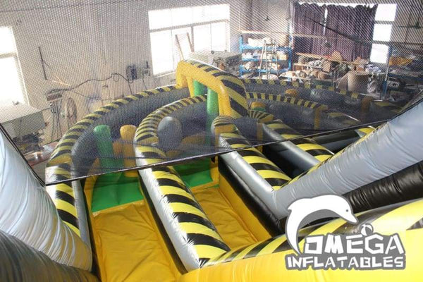 Omega Inflatables Factory - Giant Atomic Rush Obstacle Course ...