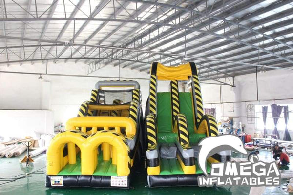 Omega Inflatables Factory - Giant Atomic Rush Obstacle Course ...