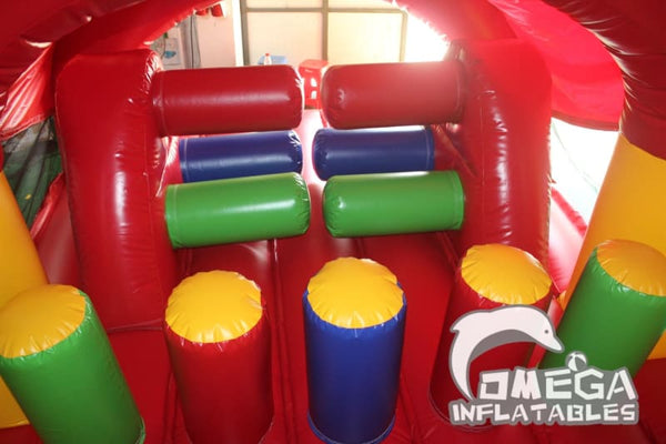 Omega Inflatables Factory - Giant Lizard Obstacle Course