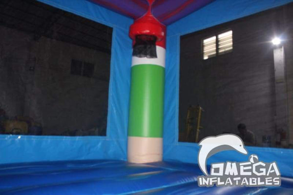 Omega Inflatables Factory - Ice Pops Mega Water Slide Bouncer For Sale