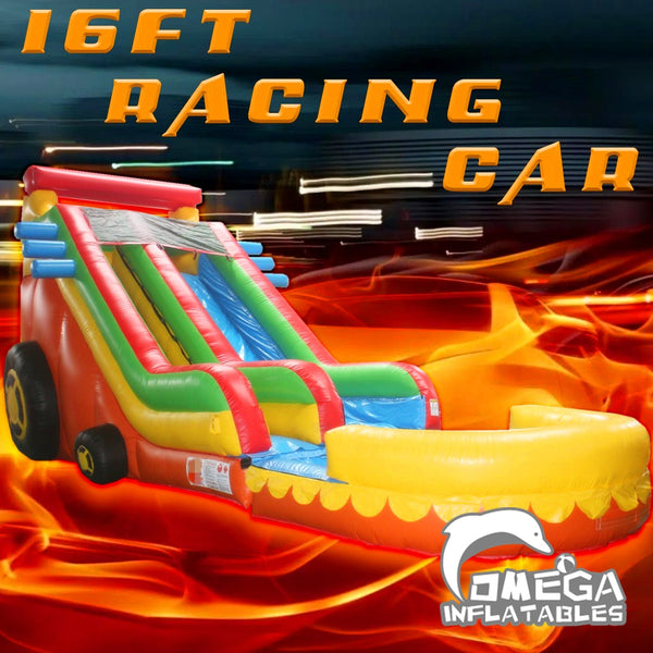 Omega Inflatables Factory - 16FT Commercial Inflatables Racing Car ...