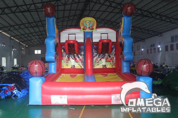 Omega Inflatables Factory - Inflatable Basketball Shooting Stars Game