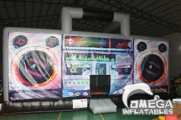 Omega Inflatables Factory - Inflatable Boom Box Bounce House