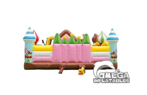 Omega Inflatables Factory - Inflatable Candy Theme Playland Large ...