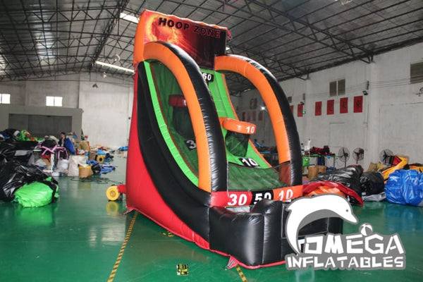 Omega Inflatables Factory - Inflatable Hoop Zone Basketball Game