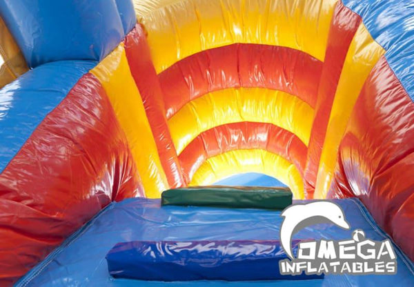 Omega Inflatables Factory - Inflatables Shark Jumper Combo with Roof