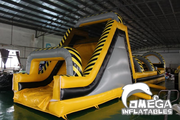 Interactive Atomic Inflatable Obstacle Course | Omega Inflatables Factory