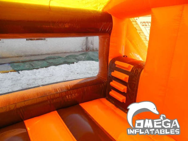 Omega Inflatables Factory - Jail - Box Jump ’n’ Slide Combo