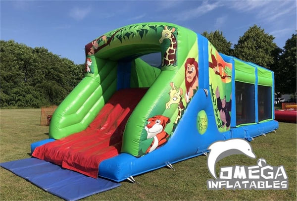 Omega Inflatables Factory - Jungle Run Inflatable Obstacle Course