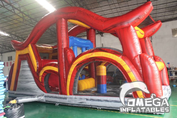 Omega Inflatables Factory - Marble Shadow Obstacle Course