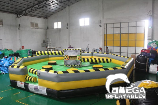 Omega Inflatables Factory - Meltdown Machine with Inflatable Mattress