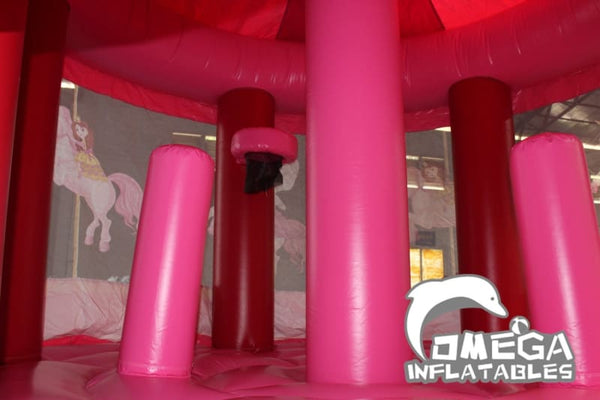 Omega Inflatables Factory - Merry-Go-Round Inflatables Bouncer