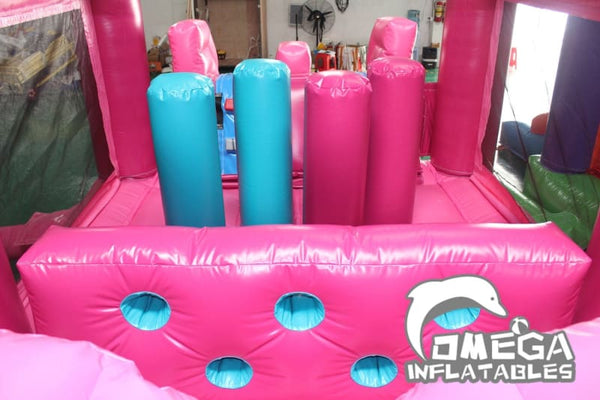 Omega Inflatables Factory - Mini Pink Obstacle Course