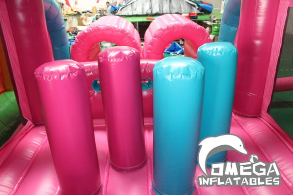Omega Inflatables Factory - Mini Pink Obstacle Course