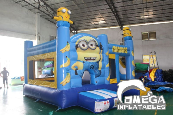 Omega Inflatables Factory - Minions Inflatable Jumping Castle