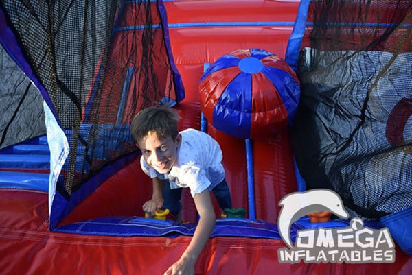 Omega Inflatables Factory - Ninja Jump Kid Combo