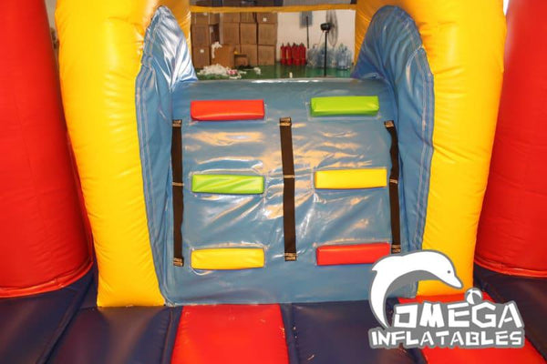 Rainbow Bricks Athletic Water Combo | Omega Inflatables Factory