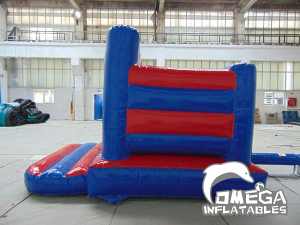 Omega Inflatables Factory - Red Blue Pillar & Beam inflatables
