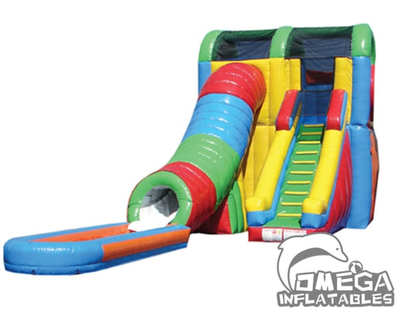 Omega Inflatables Factory - Screaming Tunnel Water Slide