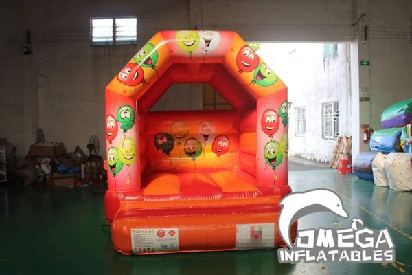 Omega Inflatables Factory - Smiley Balloon Jumping Castle Commercial ...