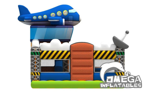 Omega Inflatables Factory - Spaceship Themed Inflatable Jump House