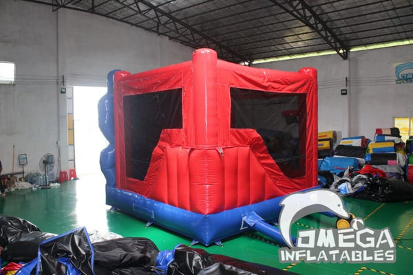 Omega Inflatables Factory - Super Heroes Inflatable Combo