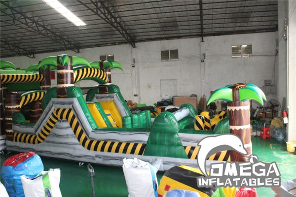 Omega Inflatables Factory - Toxic Paradise Obstacle Course