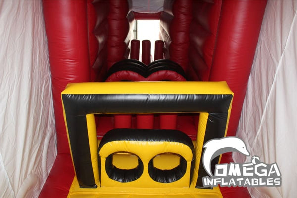 Omega Inflatables Factory - Transformers Truck Inflatable Obstacle Course