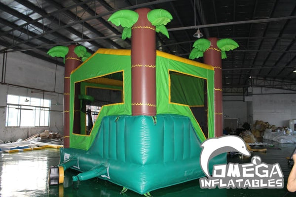Omega Inflatables Factory - Tropical Palm Tree Dry Combo