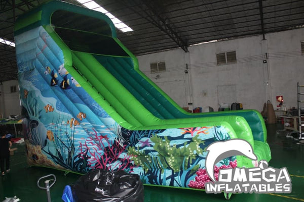 Omega Inflatables Factory - Under The Sea Inflatable Slide