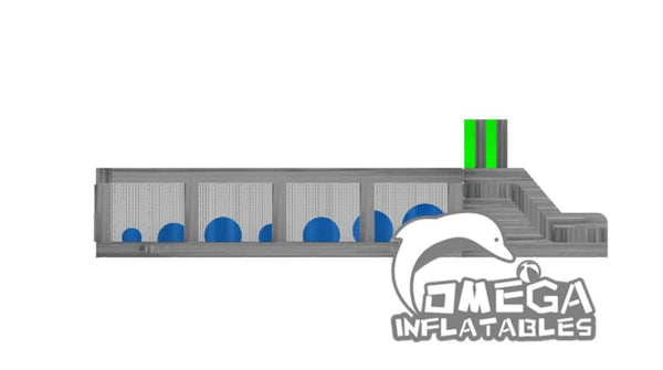 Omega Inflatables Factory - Warrior Jump Inflatable Challenge Course